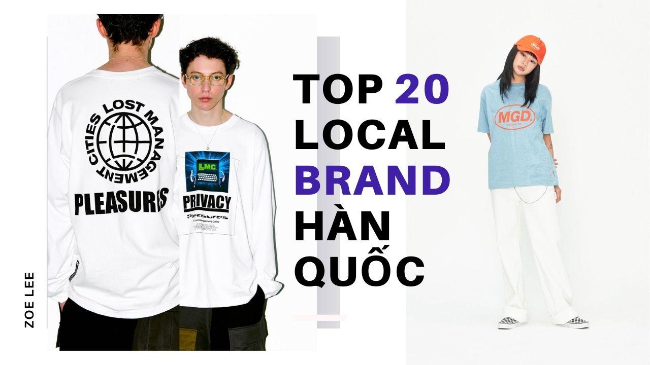 Top 20 local brand Hàn Quốc chất lượng cho các tín đồ thời trang