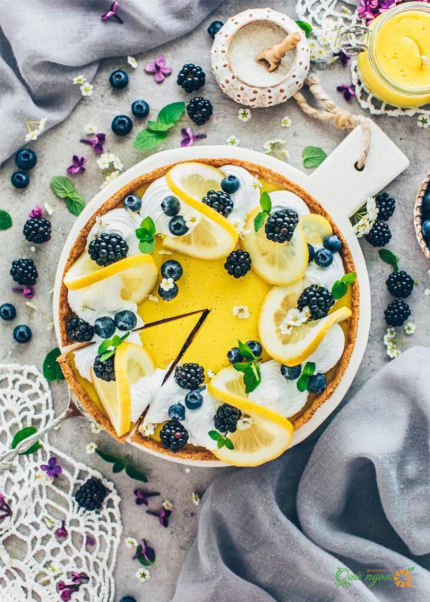 Công thức Bánh Cheesecake Chanh thuần chay